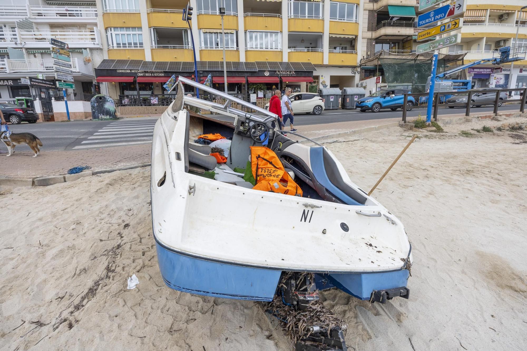 Patera interceptada en la cala del Palangre de la playa de Los Locos de ...