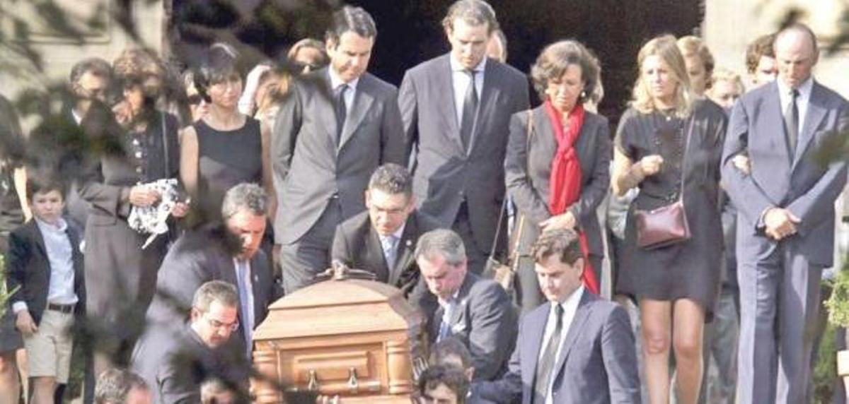 Un adiós íntimo y discreto para Emilio Botín