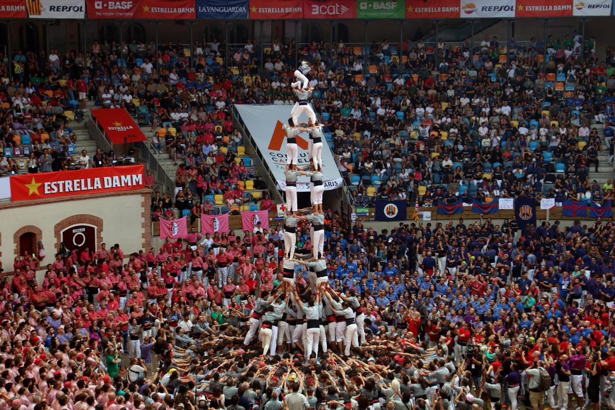 Mejores imágenes de la final del Concurso de Castells de Tarragona 2024