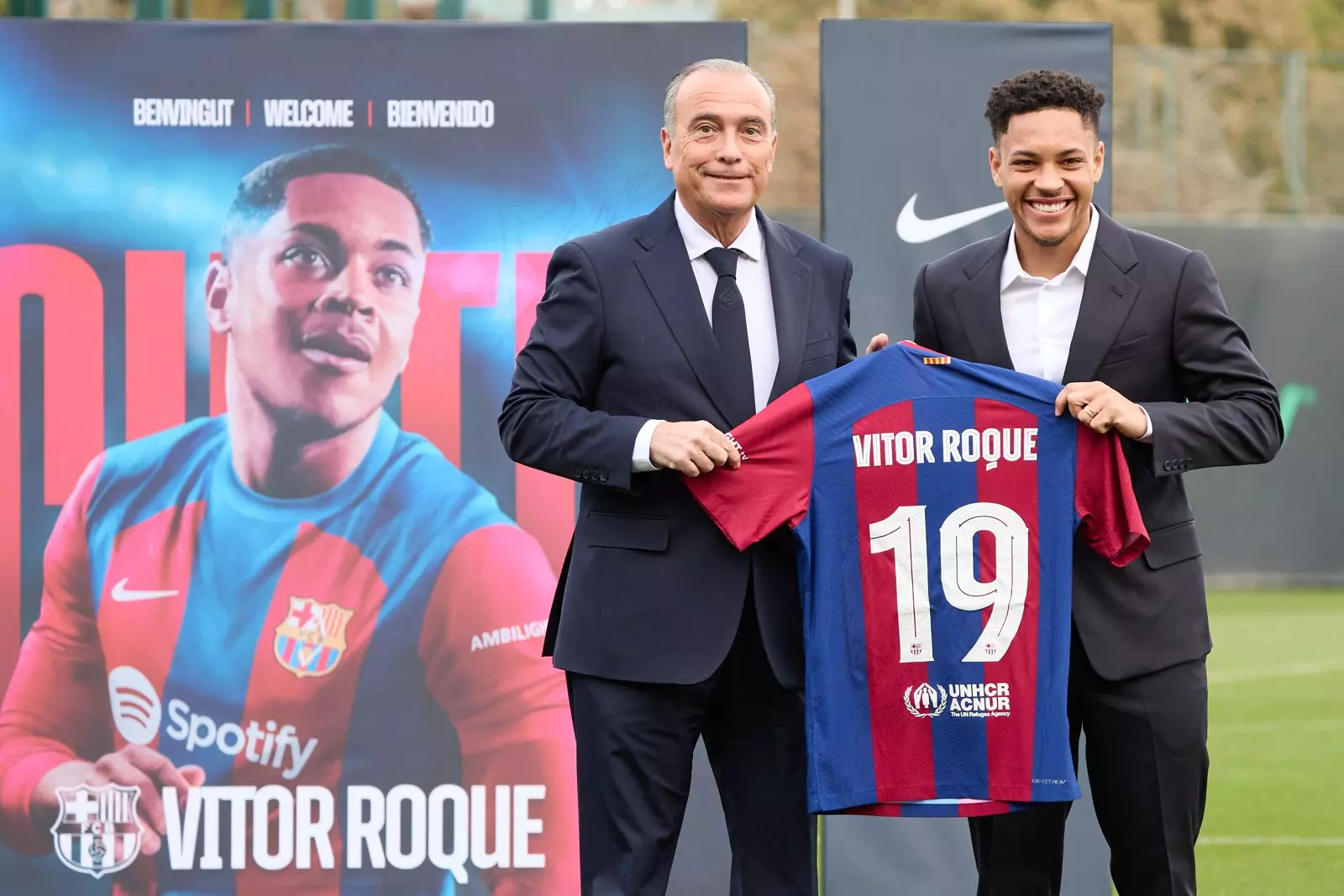 "Vitor Roque va a hacer historia en el Barça"