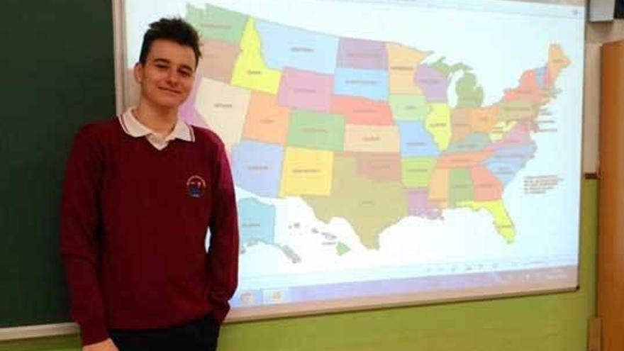 "Un año pasa rápido", dice el alumno del San Vicente becado por la ...