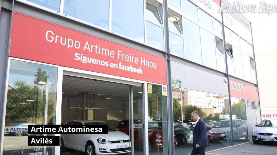 Así son las instalaciones de Autominesa Artime en Avilés
