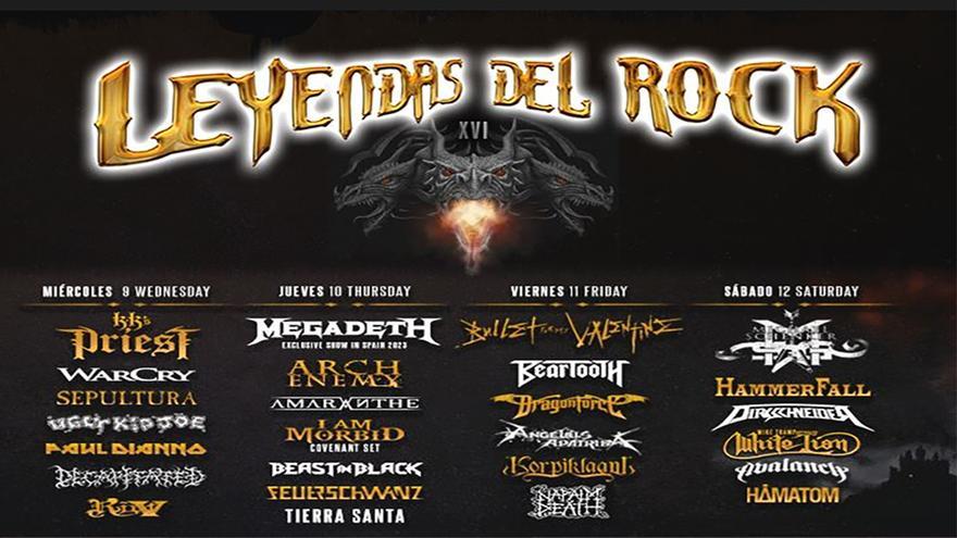 Ganadores de los 2 abonos para el festival "Leyendas del Rock"