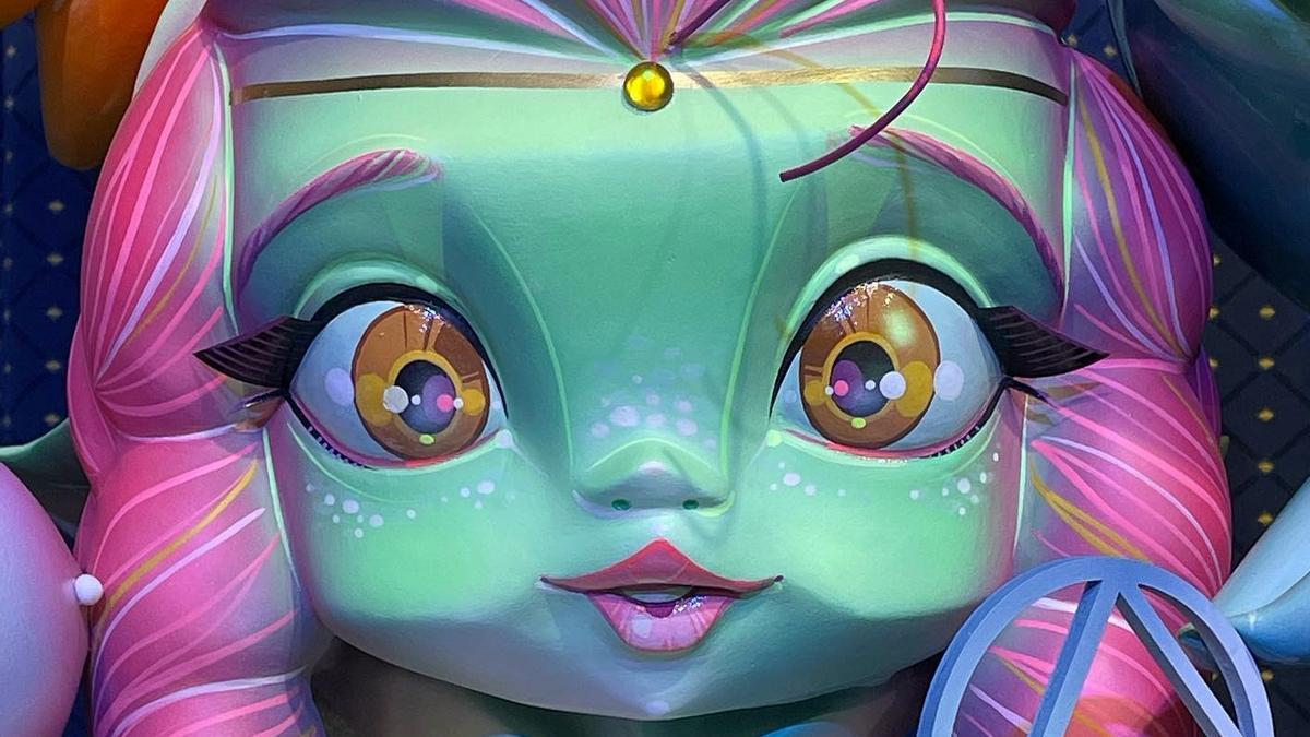 FALLAS 2023 | Boceto de Gayano Lluch para la Sección Especial Infantil