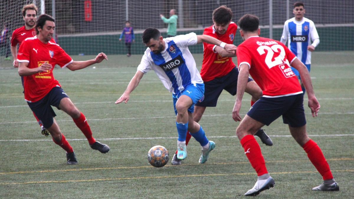 'Pichichis' del fútbol catalán: Oribe, Hat-Trick y liderato bajo el brazo