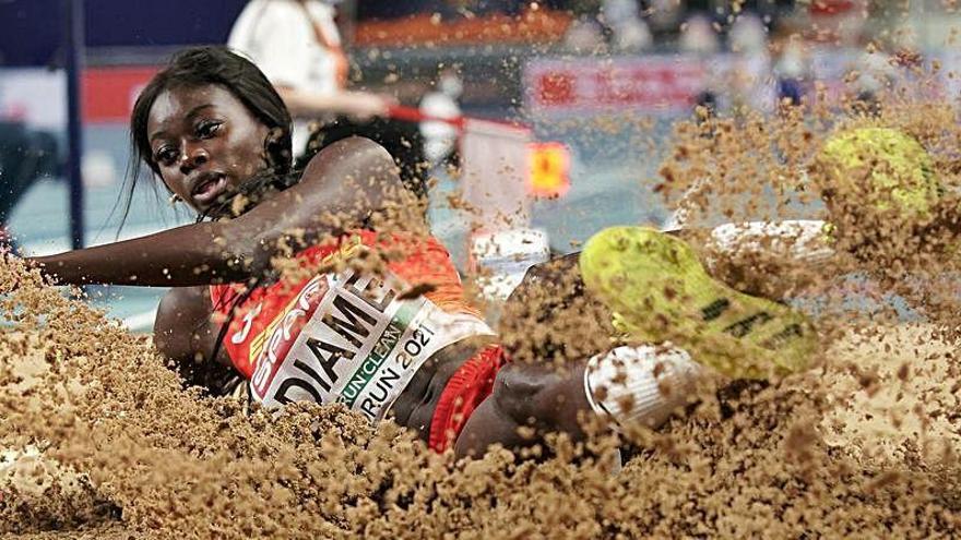 Fátima Diame vuela más alto que nunca a una final