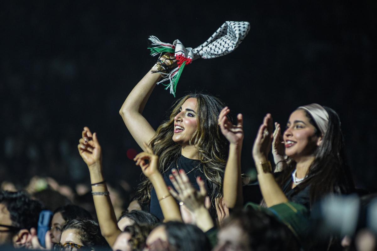 Concierto por Palestina en el Palau Sant Jordi