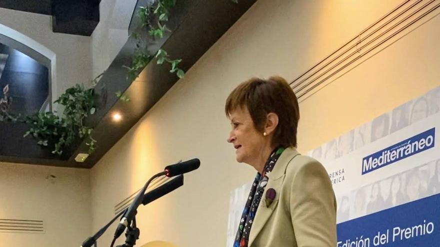 "Dolores Corella debe servir de inspiración y referente a las jóvenes", dice la rectora de la ...