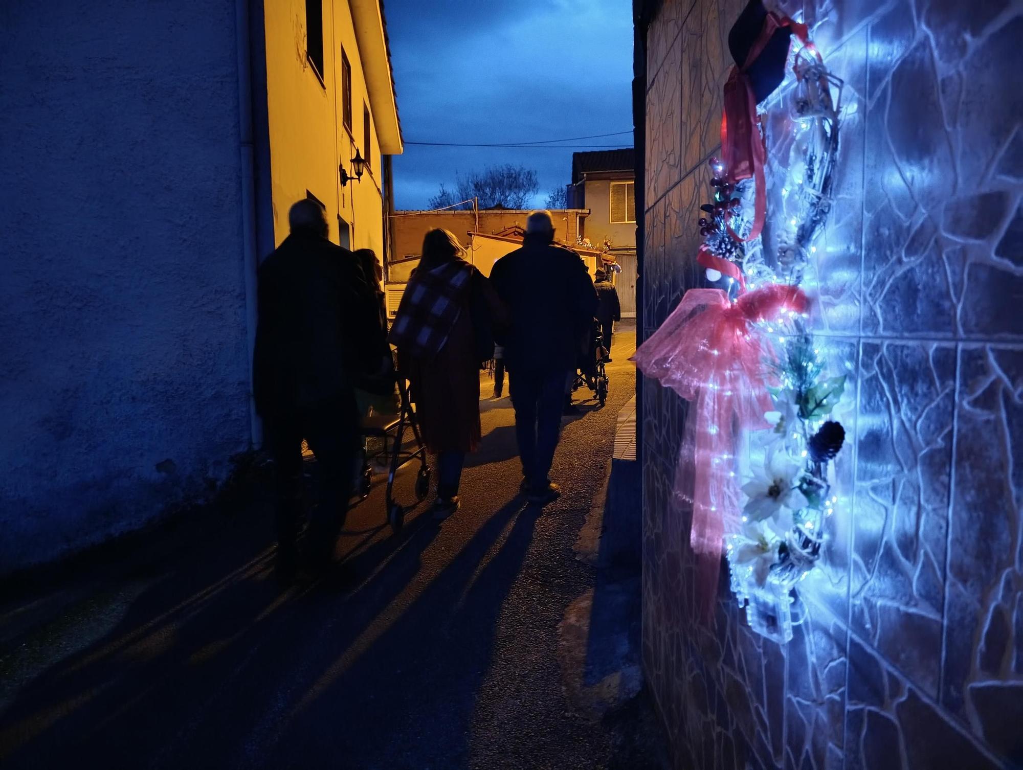 El Cuto, en Siero, un pueblo de cuento por Navidad