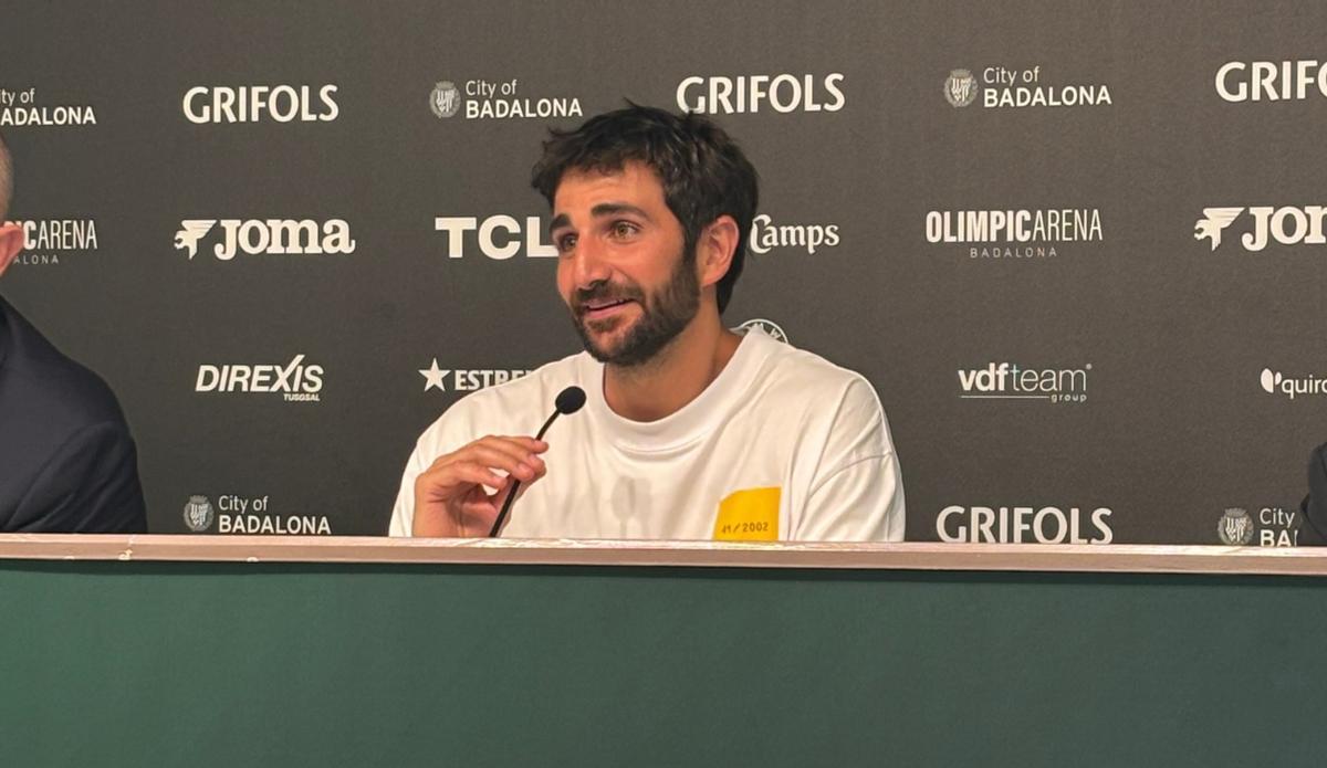 Baloncesto: Ricky Rubio, en su presentación con el Joventut: "Vengo con ...