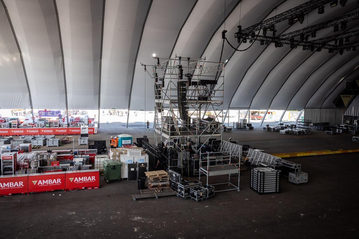 EN IMÁGENES | Todo listo en el Espacio Zity de Zaragoza para las ...