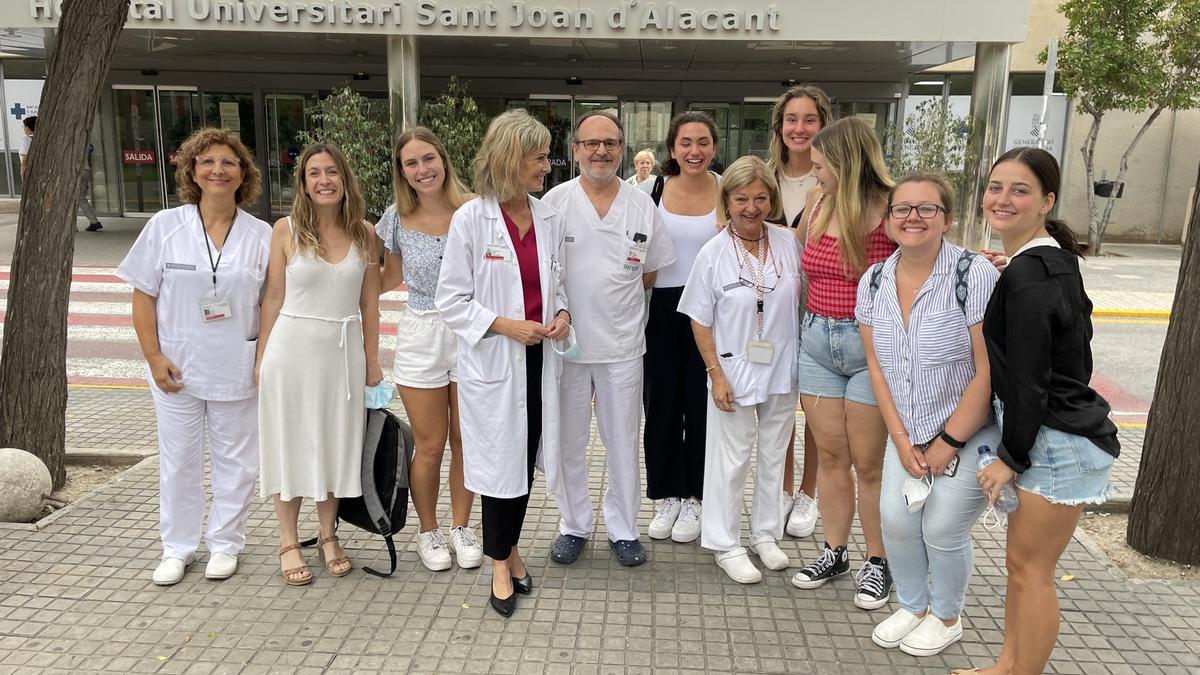 Sanidad Alicante: Enfermeras de EE UU conocen cómo es la sanidad pública en Alicante