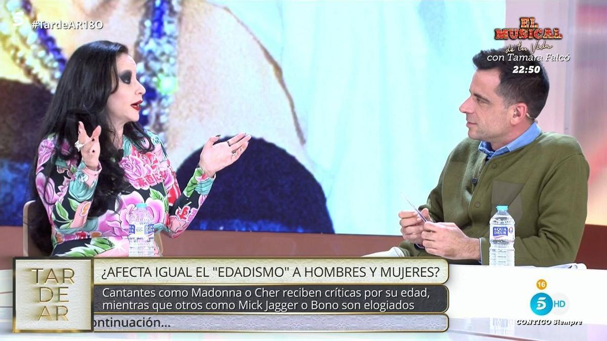 Alaska estalla contra Jorge Luque por su crítica a Madonna en 'TardeAR ...