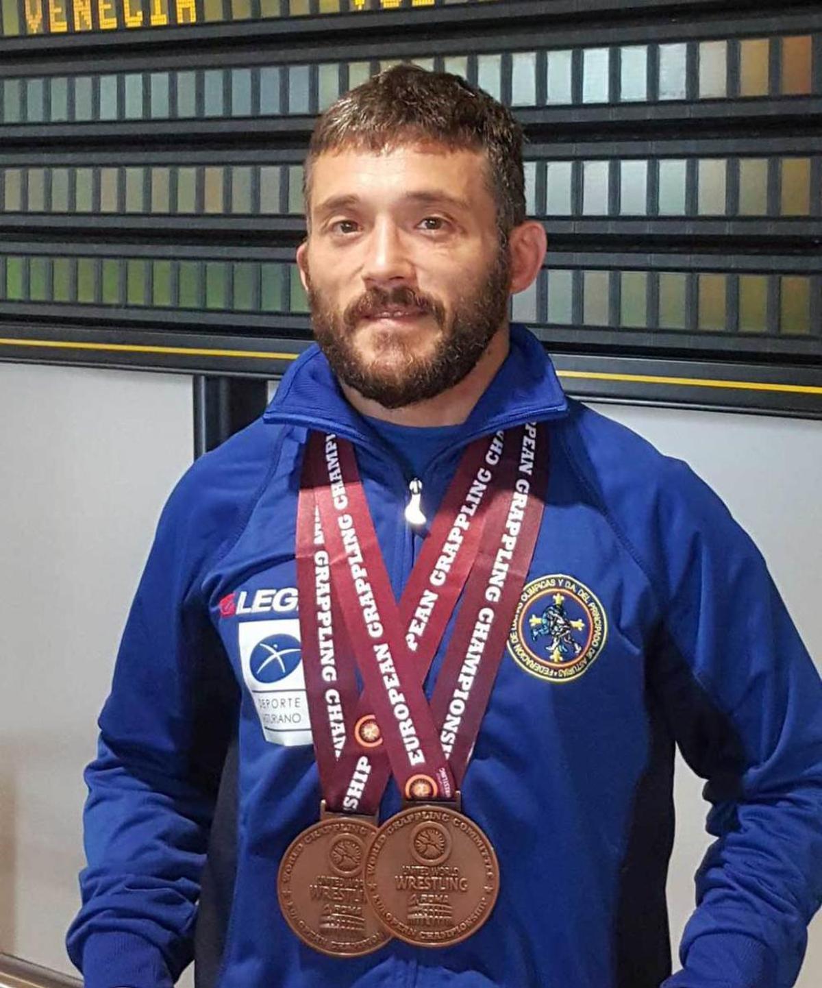 Alfredo Ronquillo, bronce en el Europeo de Grappling
