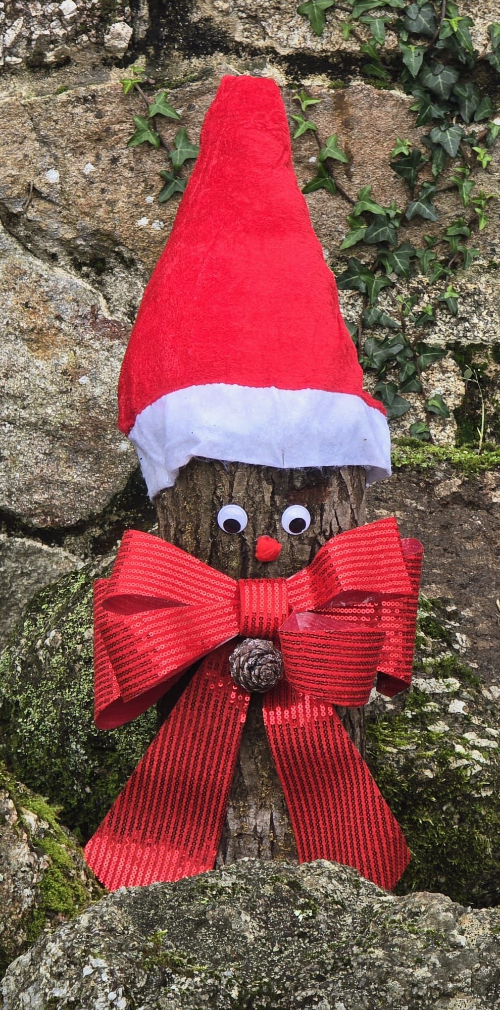 El espectacular despliegue de iluminación navideña en Sar, en Beluso (Bueu)