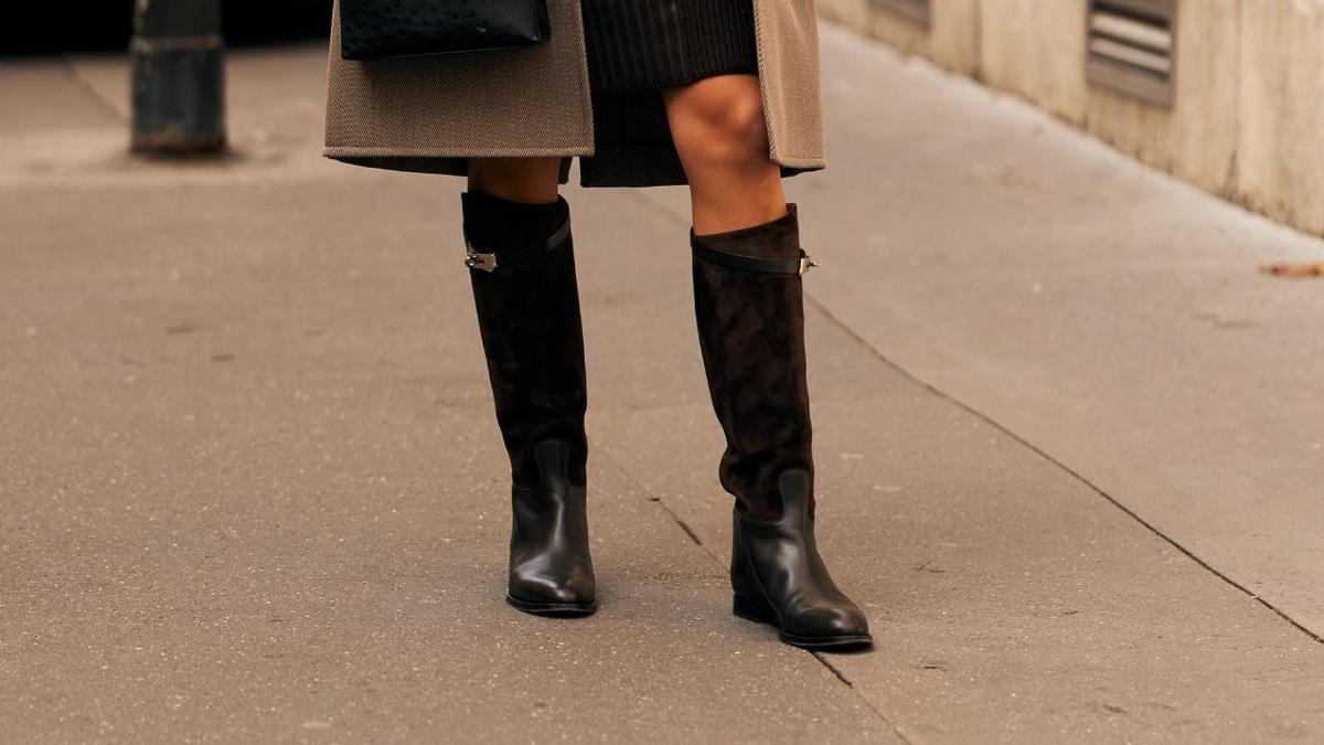 Las mejores botas altas marrón chocolate no están en Zara, sino en ...