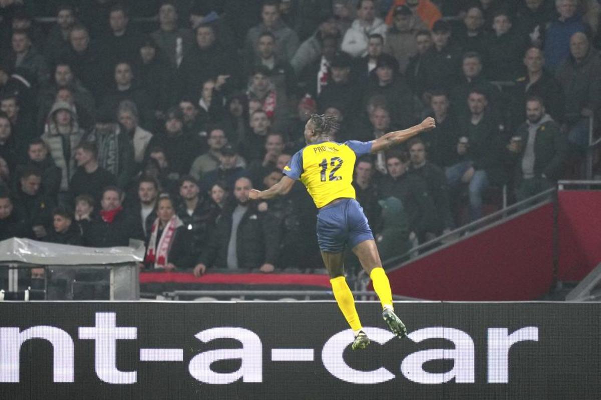 Ajax - Union Saint-Gilloise | El gol de Promise David