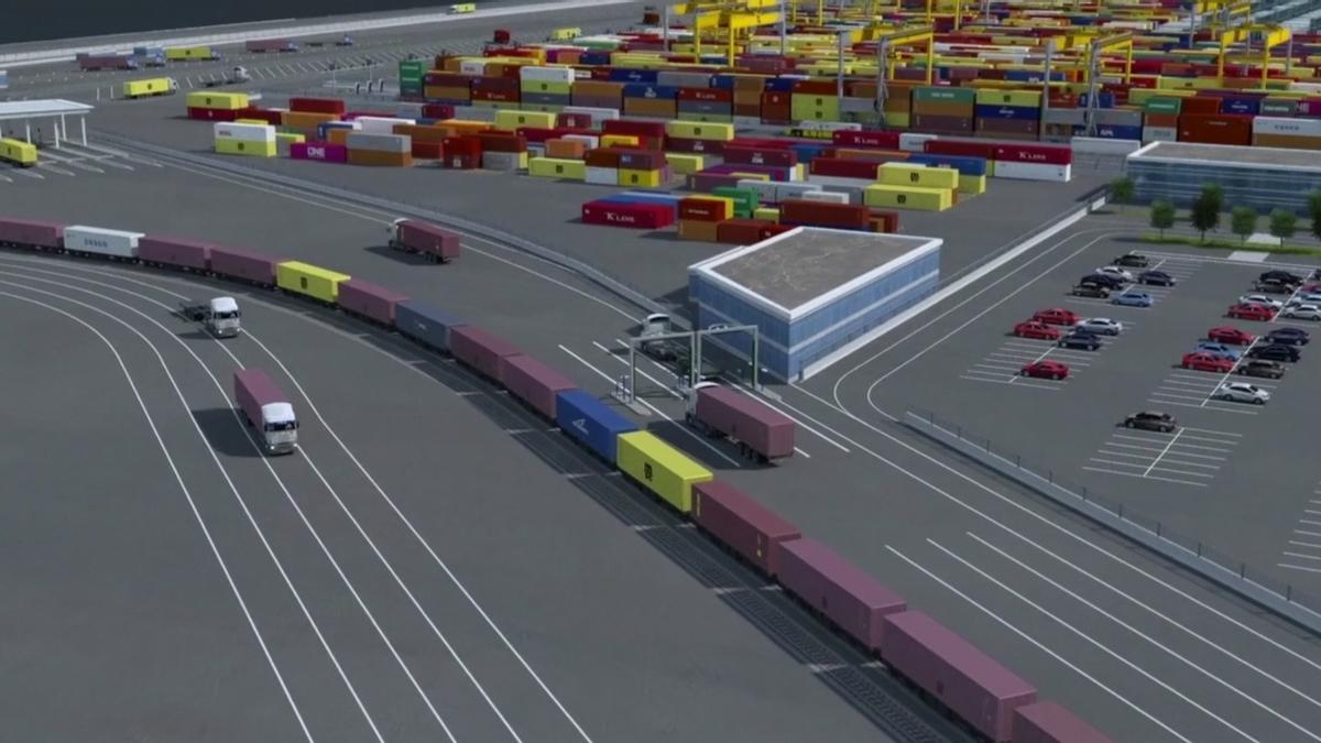 La nueva terminal norte de contenedores del Puerto de València reducirá ...