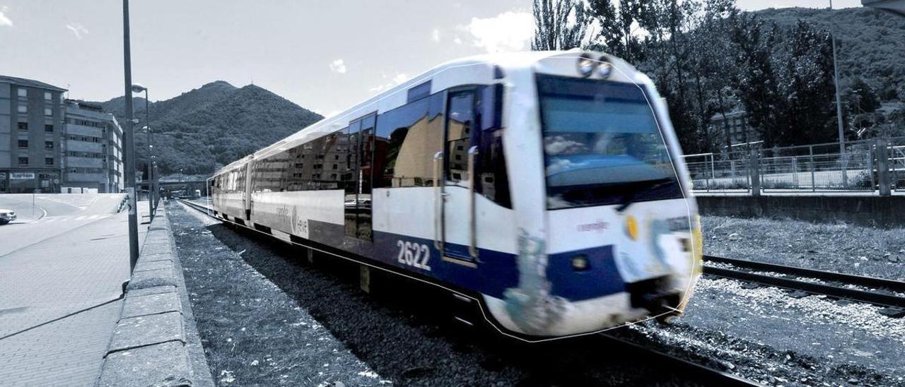 Los "ancianos" trenes de Feve asturianos: la edad media es de 31 años ...
