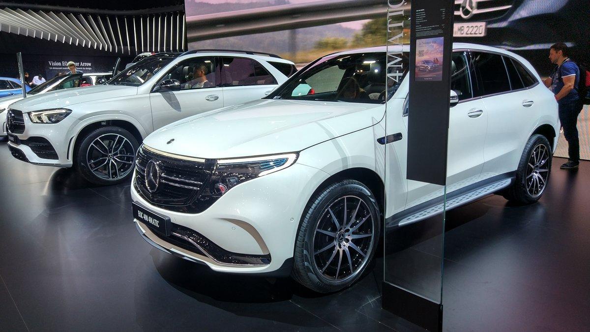 Mercedes-Benz EQC, el primer EQ se presenta en París