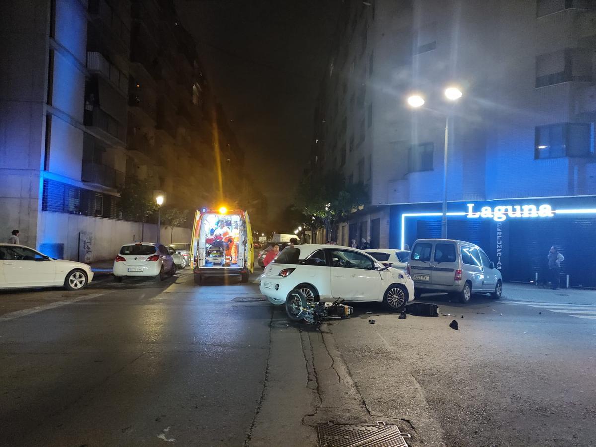 Accidente Valencia Hoy | Herido tras un choque frontal entre un coche y ...