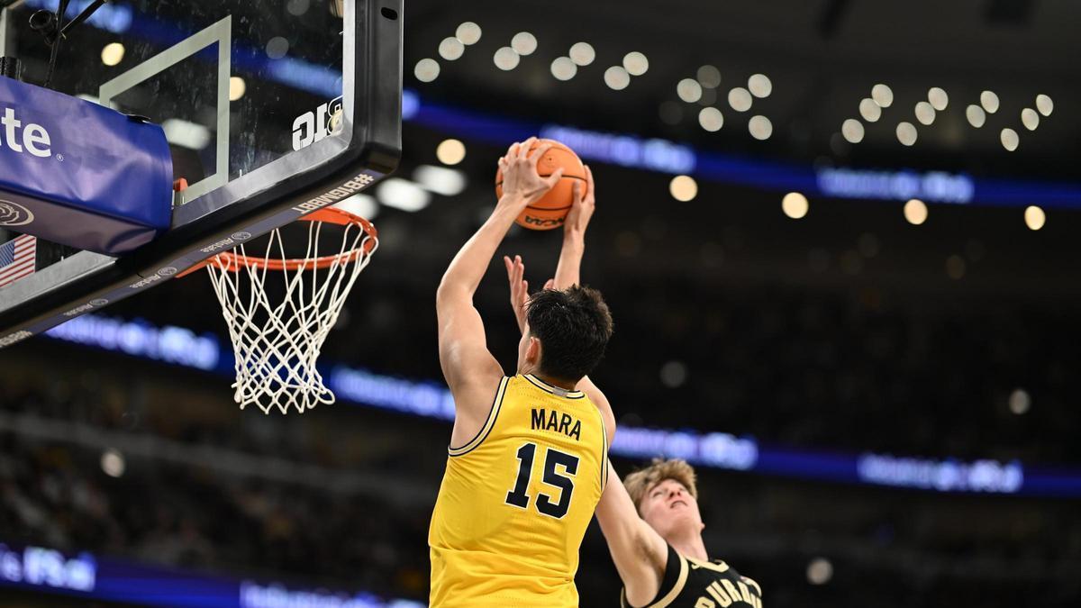 Michigan y Aday Mara pierden la final de su conferencia ante Purdue