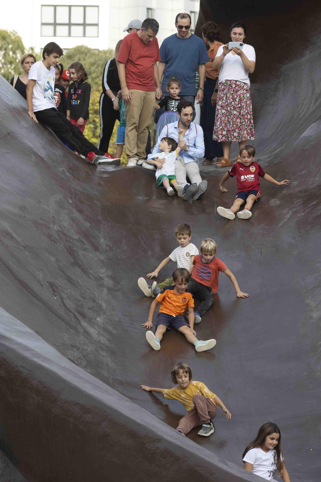 Primeras horas del nuevo Parque Gulliver