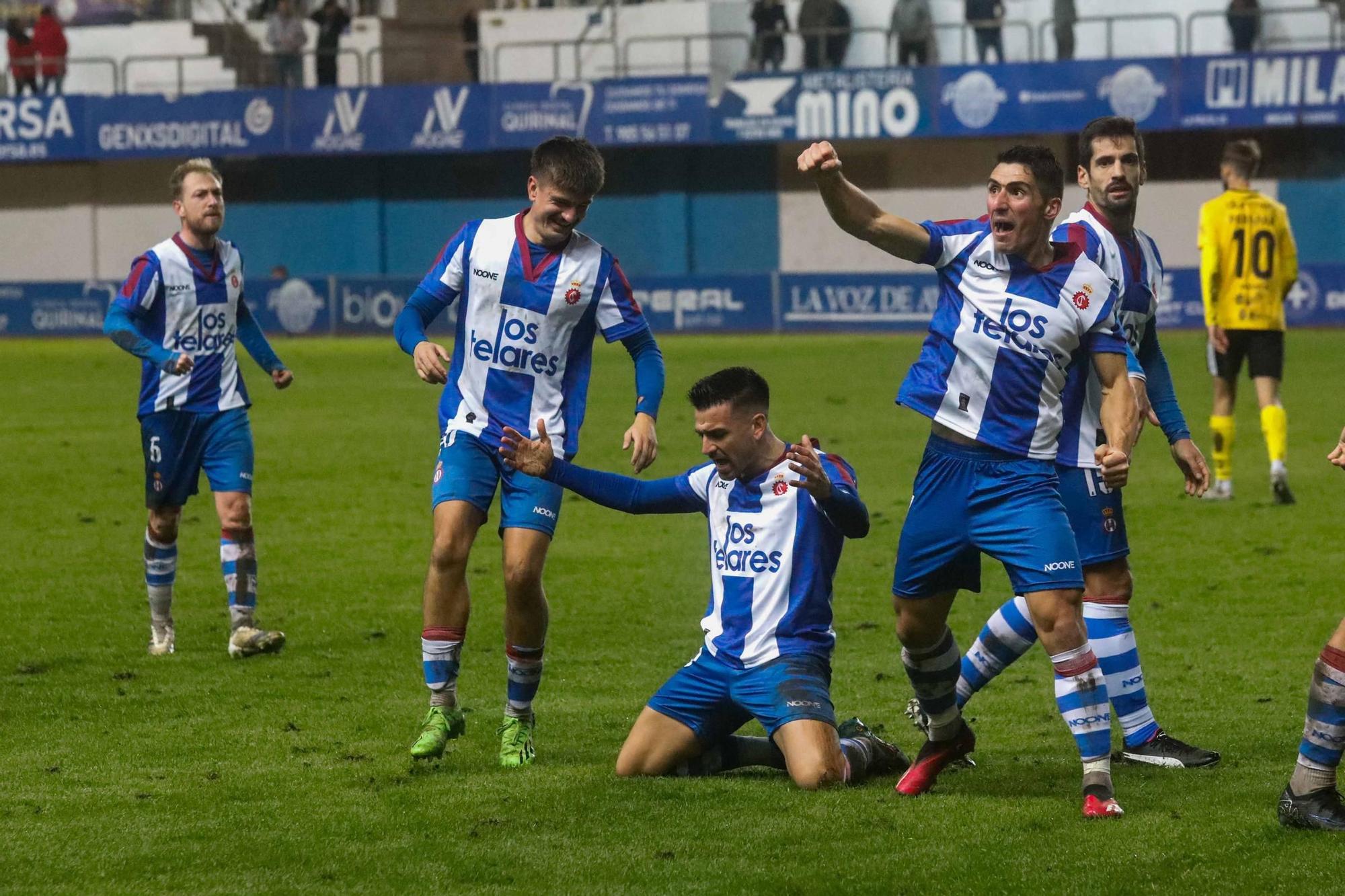 EN IMÁGENES: Así ha sido la victoria del Avilés ante el Compostela (2-1)
