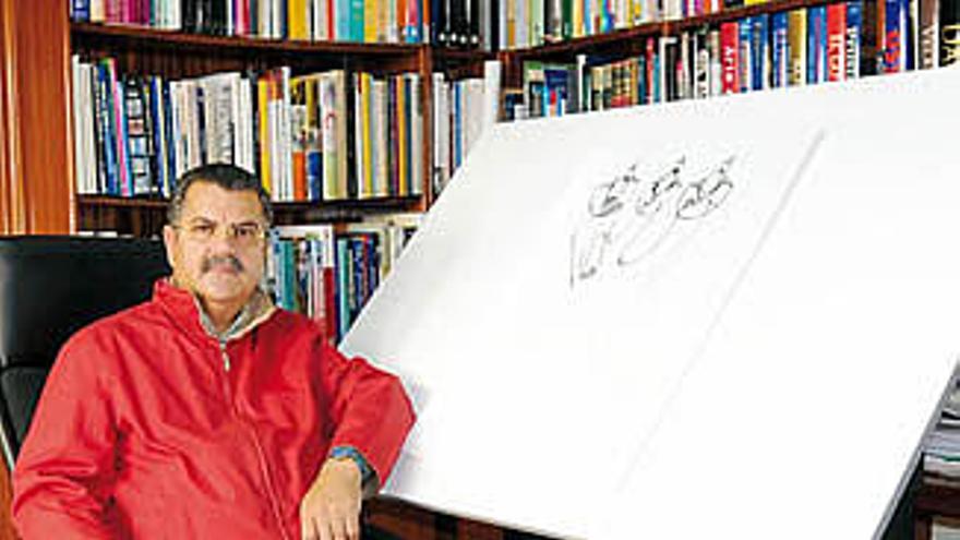 SERGIO GIL: "La Mirada' evoca la libertad, la igualdad y la fraternidad"