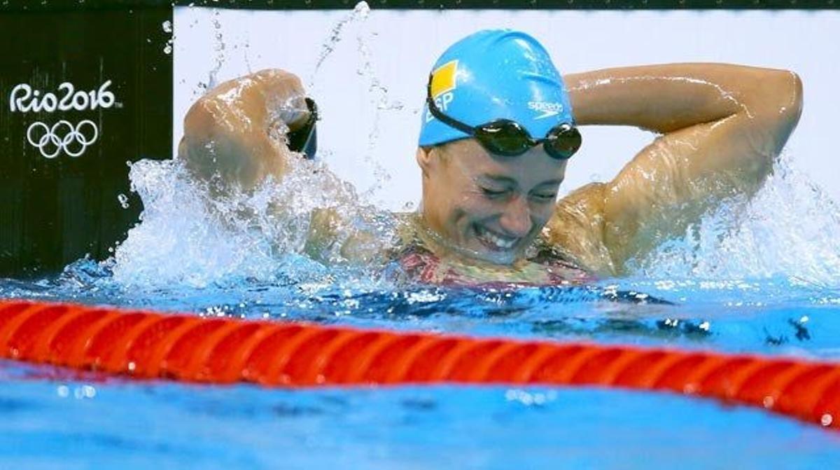 Mireia Belmonte, medalla de oro en los 200 mariposa de los JJ.OO. de ...