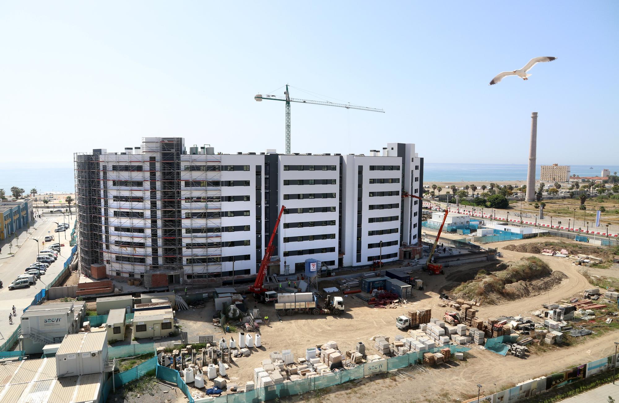 La urbanización Málaga Towers toma altura - La Opinión de Málaga