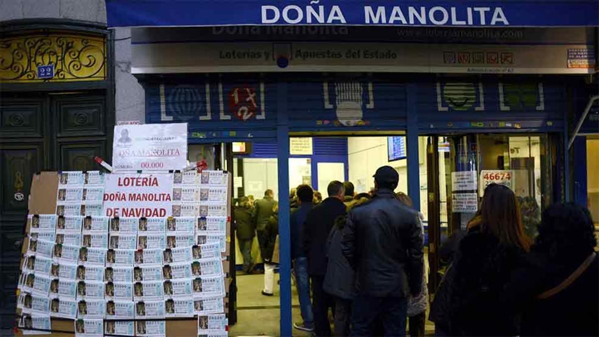 Así puedes comprar Lotería de Navidad de Doña Manolita sin hacer cola