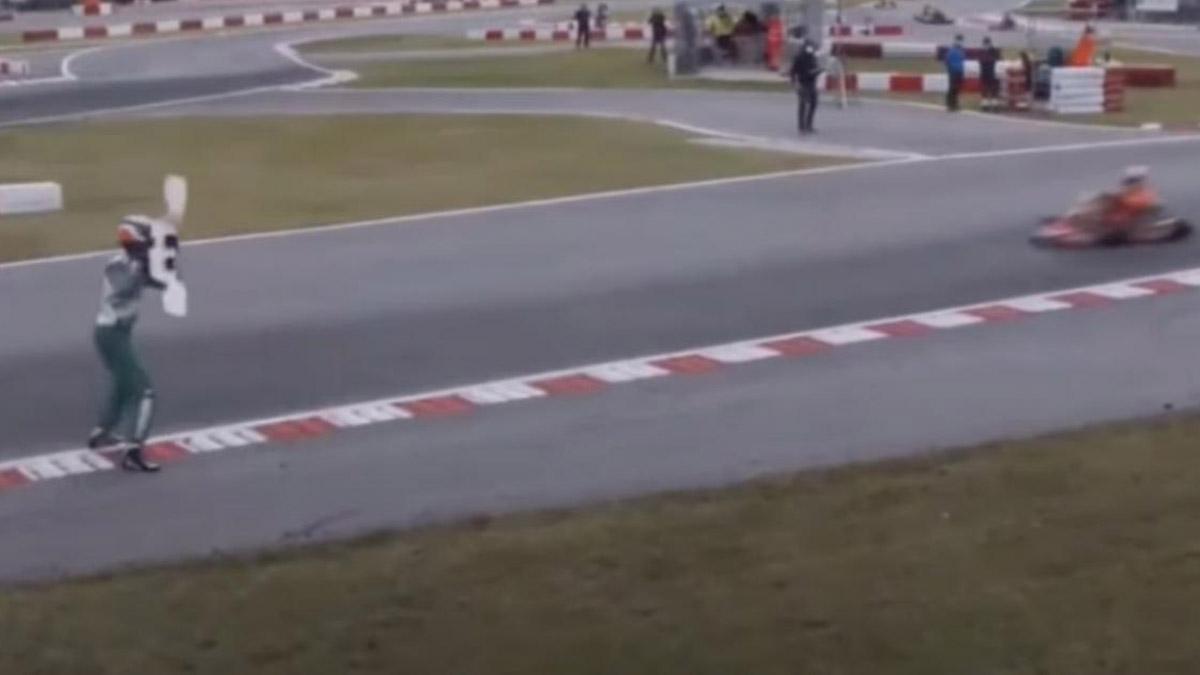 Sanción de 15 años sin correr para Luca Corberi