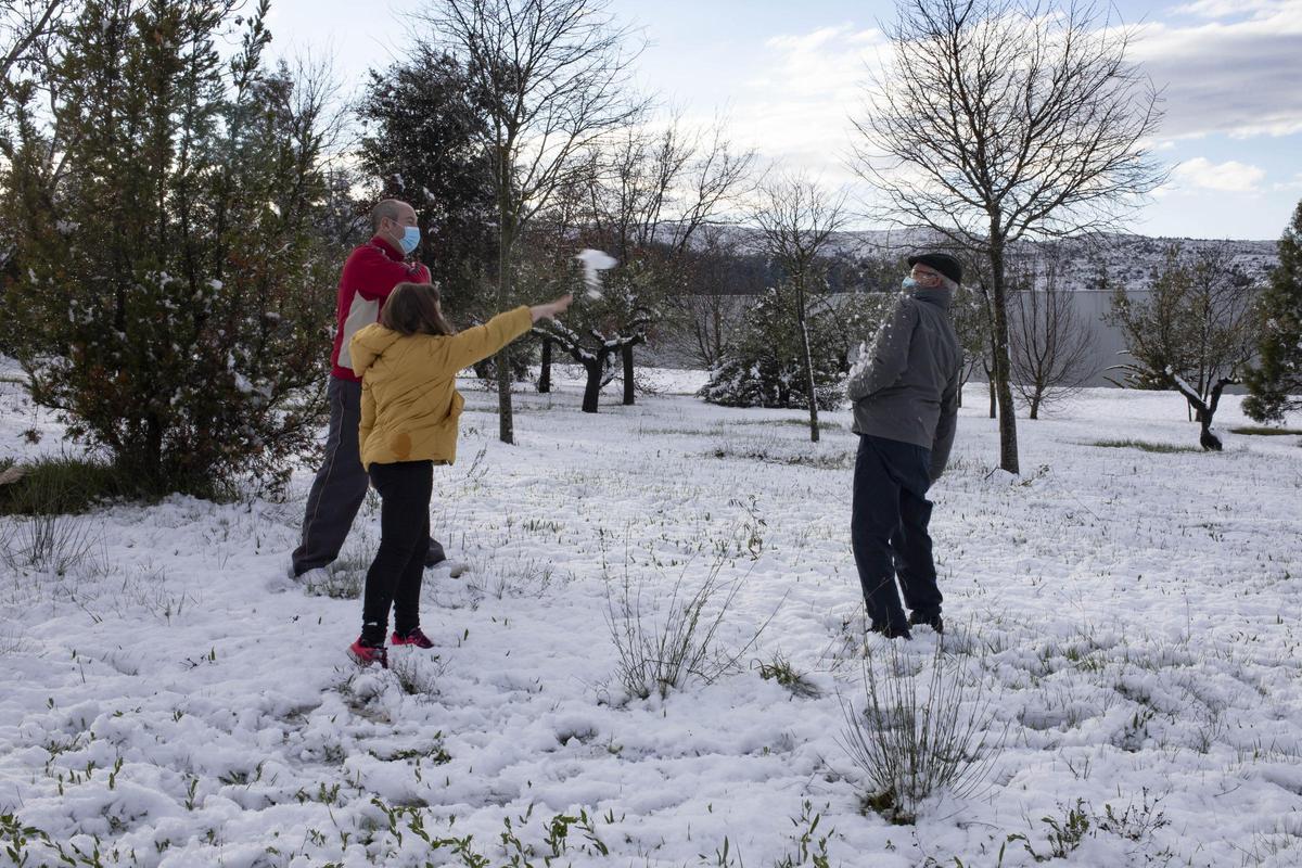 Carreteres afectades a València pel temporal de neu