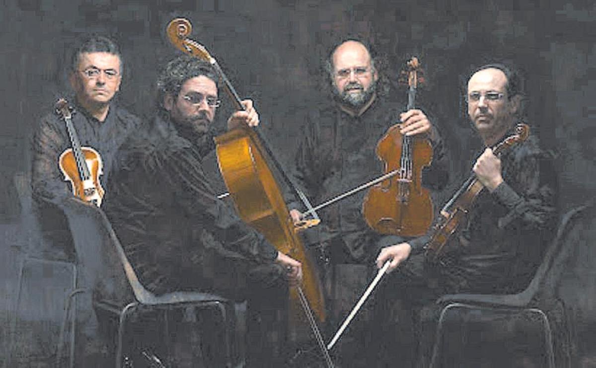 El Cuarteto Almus, en el Villegas con Mozart, Ravel y Schubert
