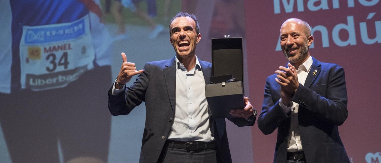 Manresa honra les fites de Manel Deli a la Nit de l'Esportista