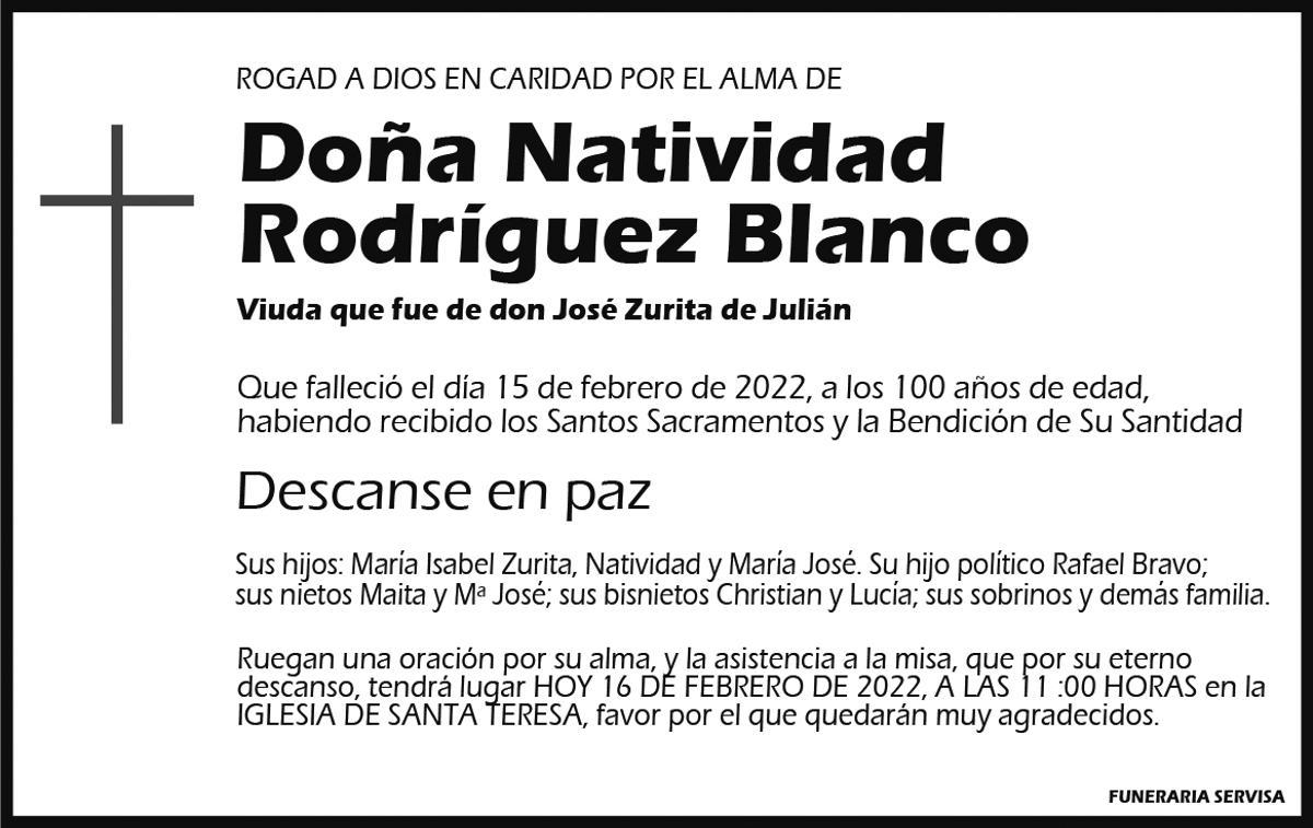 Natividad Rodríguez Blanco