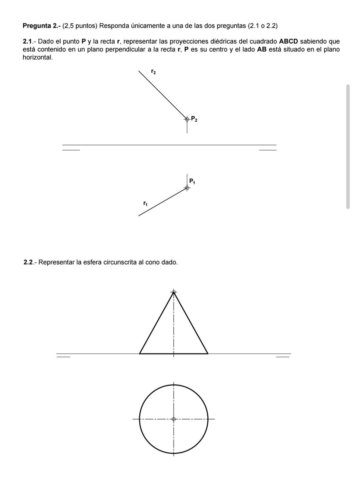 Así ha sido el examen de Dibujo Técnico II de PAU 2026 en Madrid ...