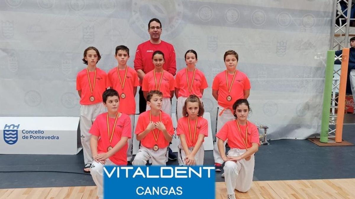 El Sares infantil, bronce en el Nacional - Faro de Vigo