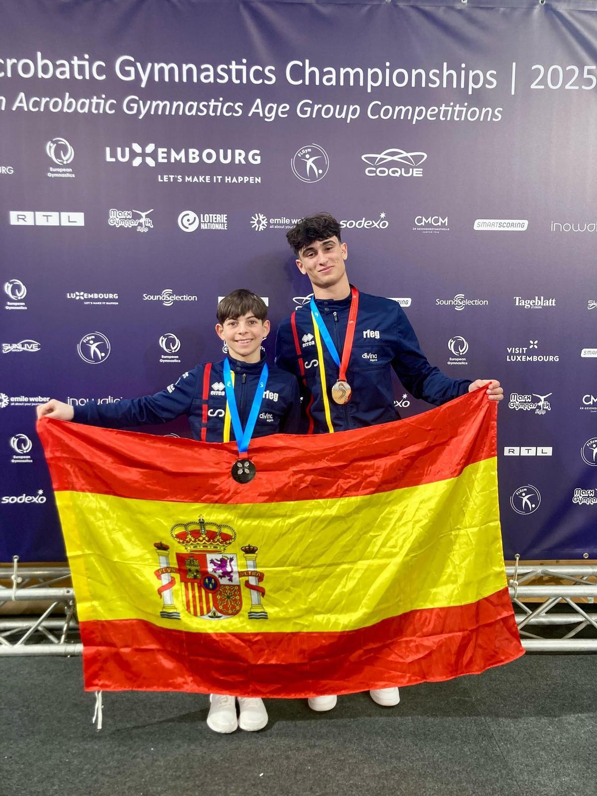 España arrasa en gimnasia acrobática: oro para Moreno y Molina y plata ...