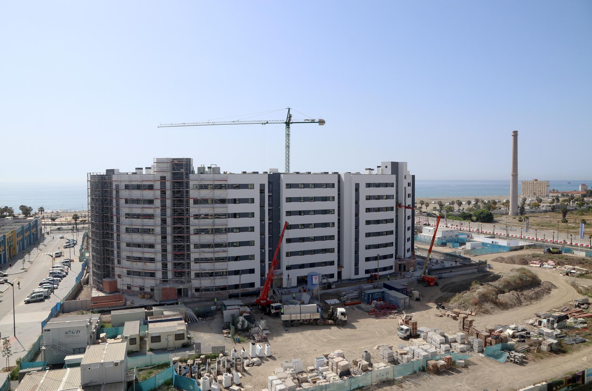 La urbanización Málaga Towers toma altura - La Opinión de Málaga