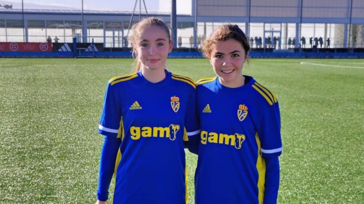 La cabraliega Martina Collado y la llanisca Julia Fuente con Asturias ...
