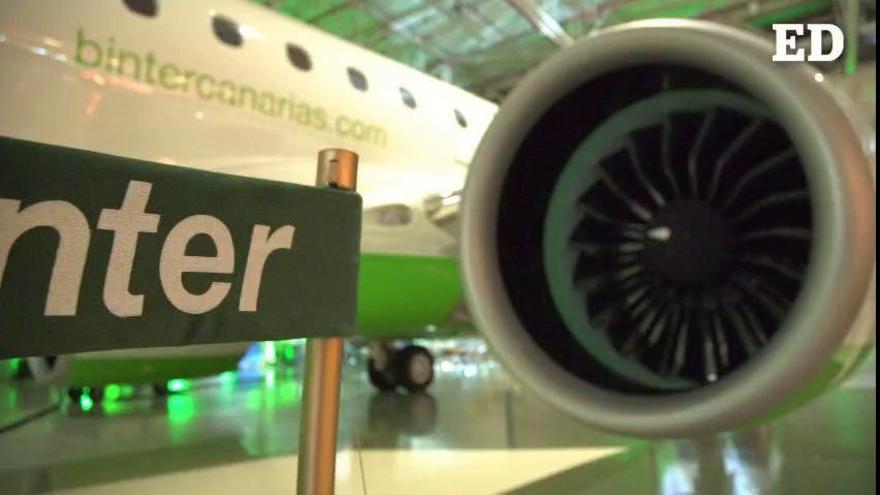 Binter 'alista' un E195-E2 a su flota - El Día