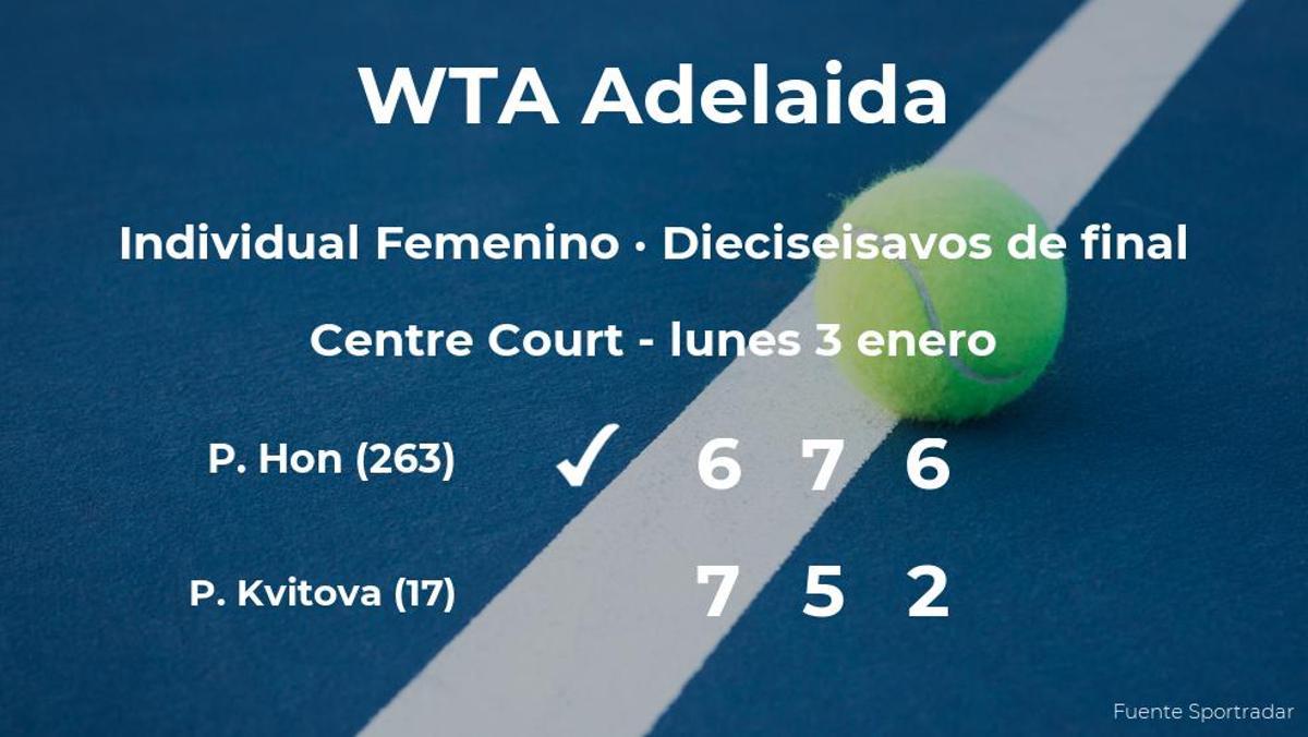 La tenista Priscilla Hon sorprende en los dieciseisavos de final del ...