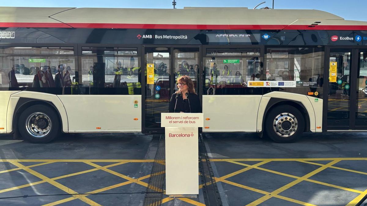 El nuevo plan para el bus en Barcelona: más servicio, nuevos carriles y ...