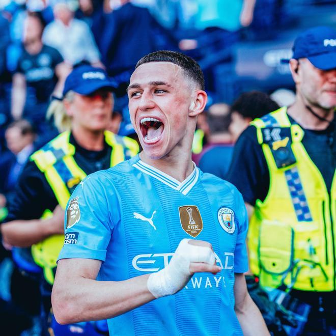 Fotos | Las imágenes de la celebración del Manchester City, campeón de ...