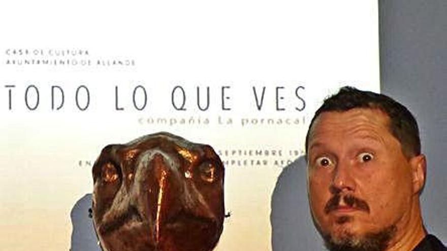 El actor Avelino Rodríguez crea una pieza teatral que ve Allande desde ...