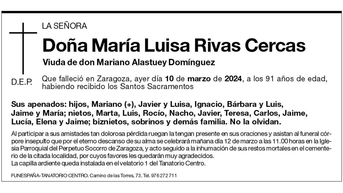 María Luisa Rivas Cercas