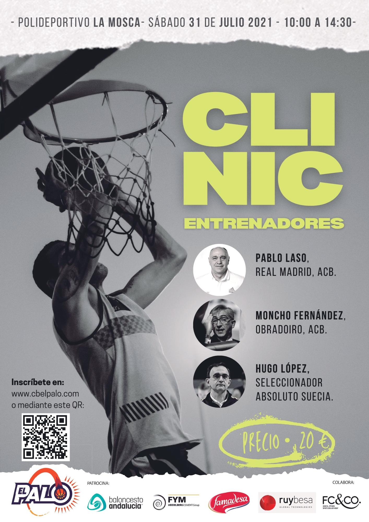 El CB El Palo organiza un Clínic de entrenadores en el que estará Pablo ...