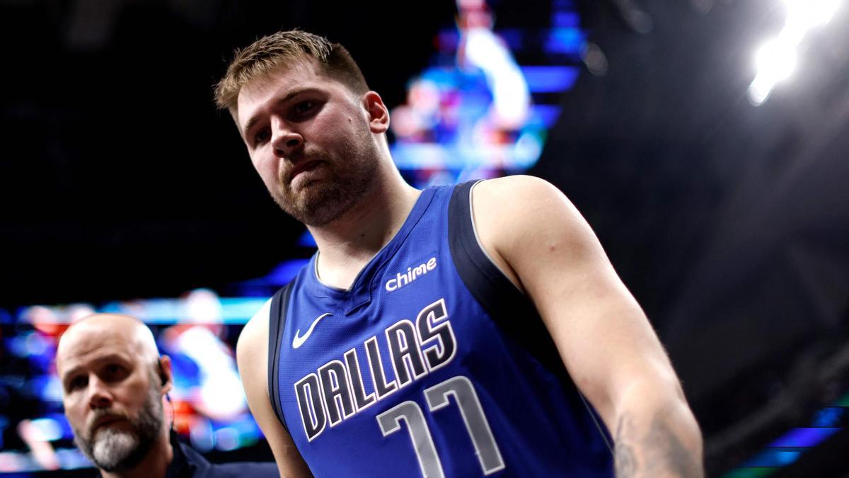 Preocupante lesión de Doncic que le apartará un "largo periodo de tiempo"
